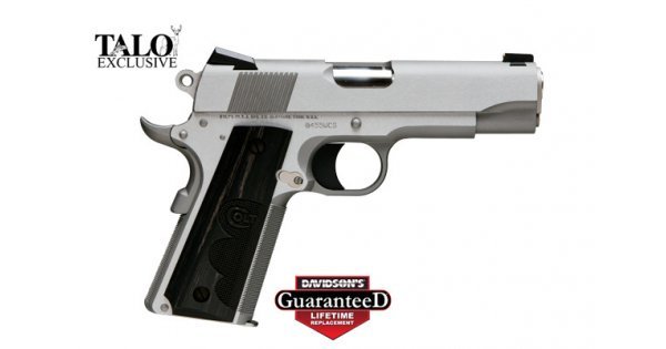 Colt Stainless Commander Wiley Clapp TALO Edition